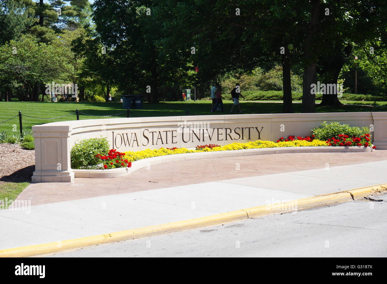 Iowa State University Campus Entrance