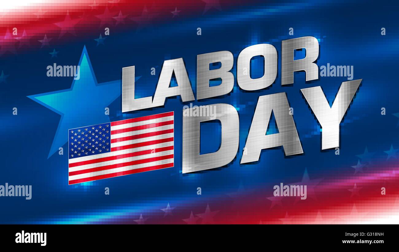 Lettering Labor Day on the background Stock Vector Image & Art - Alamy