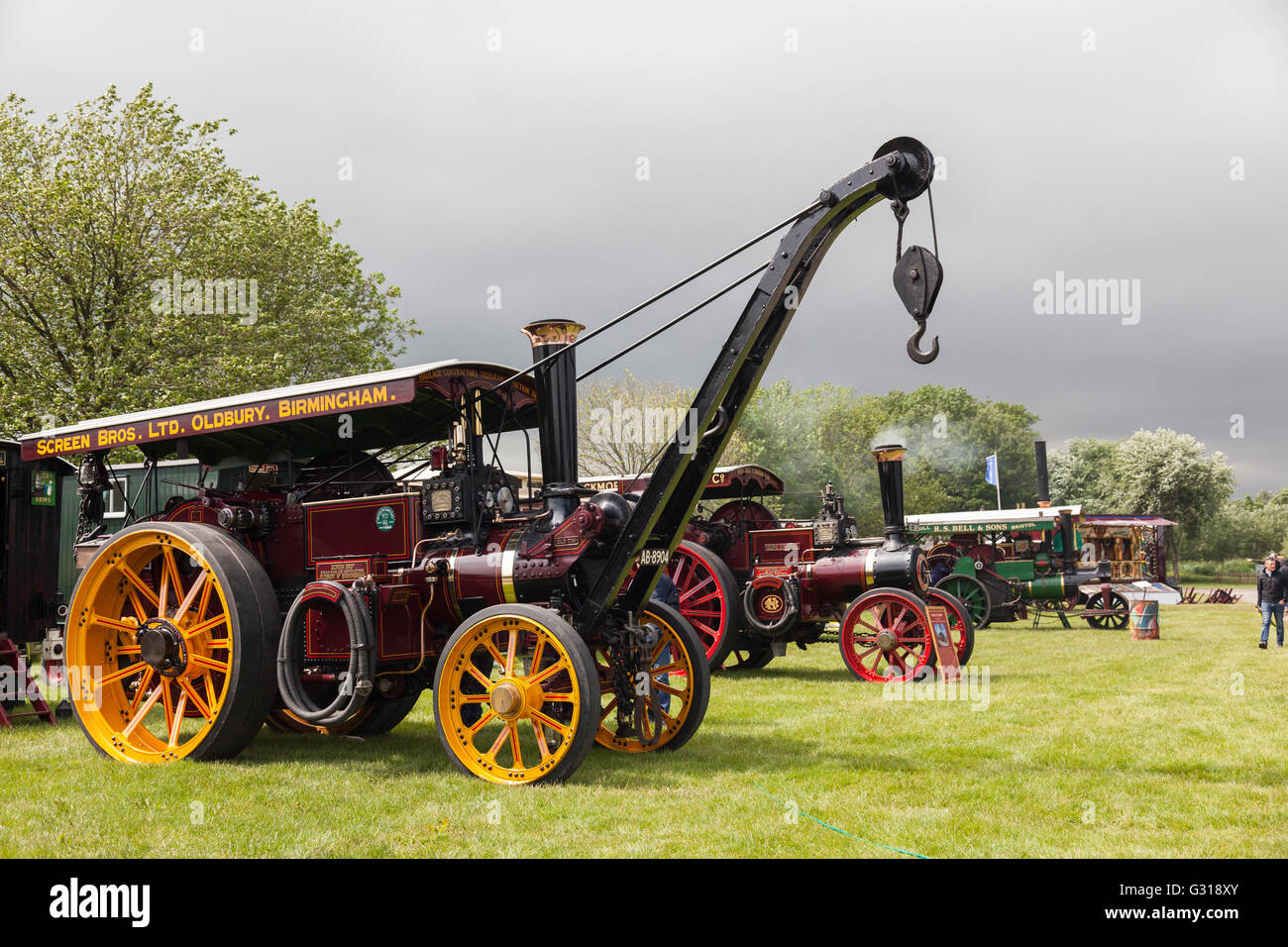 Vintage traction engines hi-res stock photography and images - Alamy