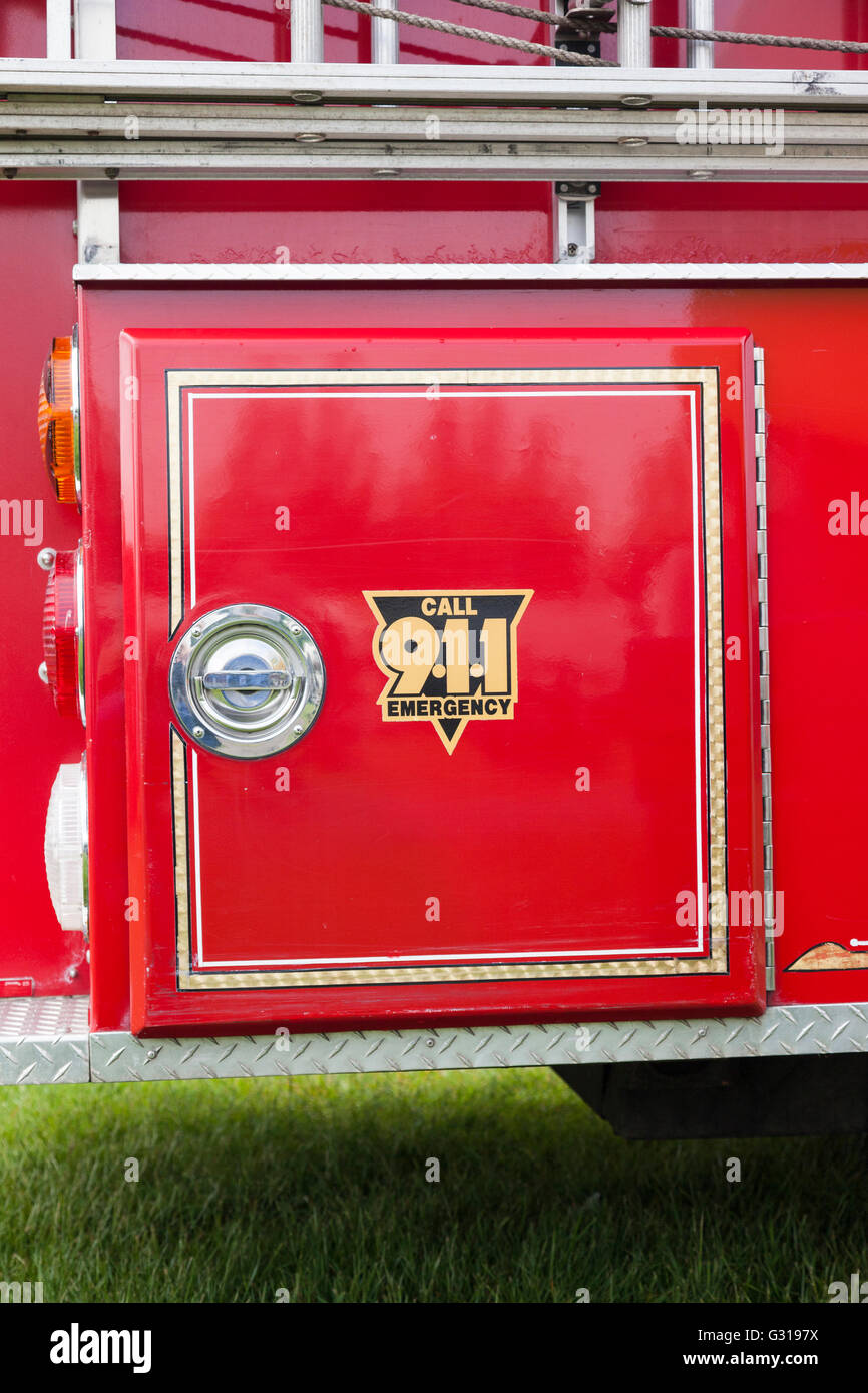 American Vintage Fire Engine High Resolution Stock Photography and ...