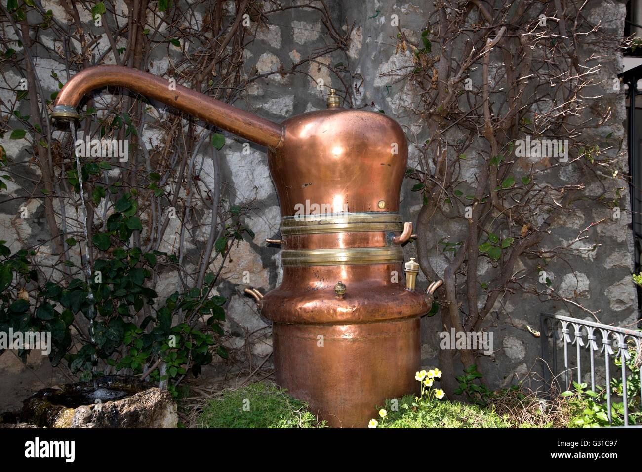 Perfume Still on Capri an Italian island off the Sorrentine Peninsula ...