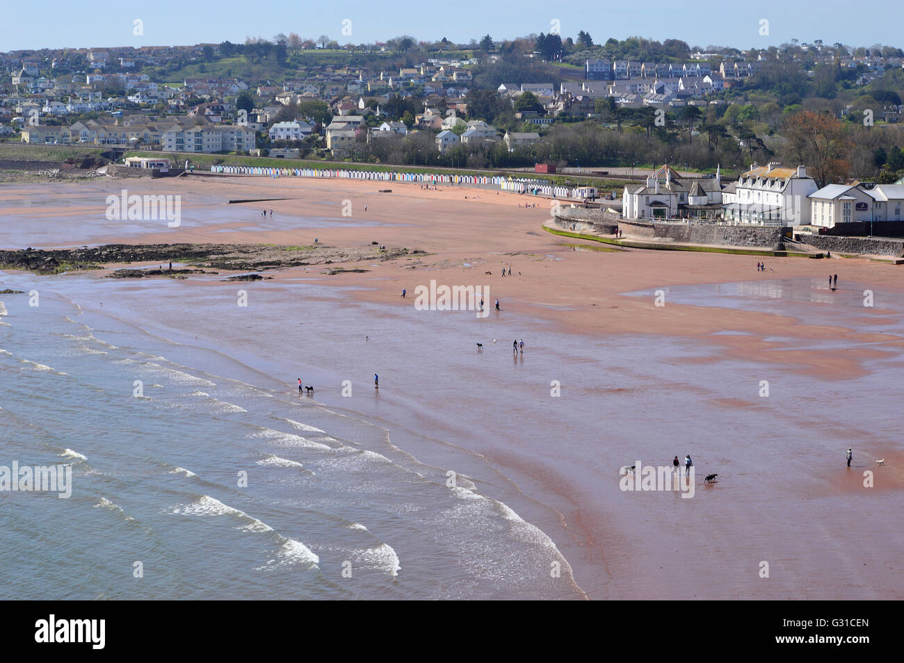 Goodrington sands beach devon hi-res stock photography and images - Alamy