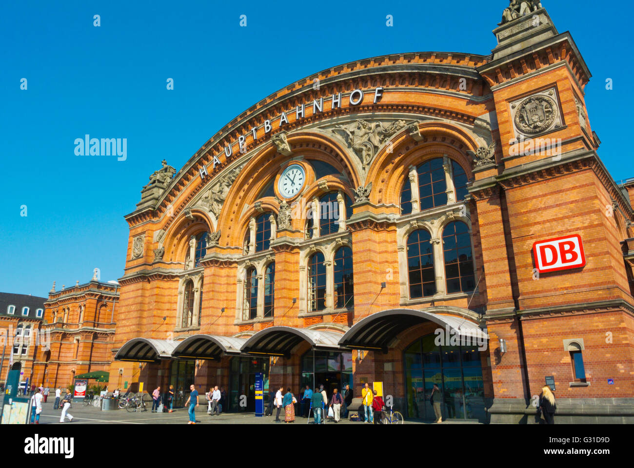 Hauptbahnhof, main railway station, Bahnhofsvorstadt, Bremen, Germany ...