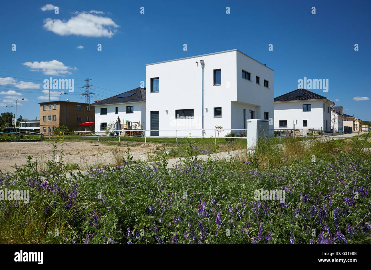 Berlin, Germany, housing development in Berlin-Lichtenberg Stock Photo ...