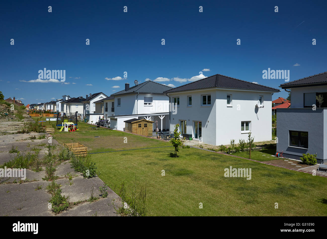 Berlin, Germany, housing development in Berlin-Lichtenberg Stock Photo ...