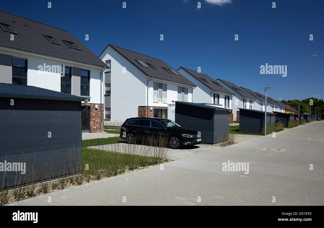 Berlin, Germany, housing development in Berlin-Lichtenberg Stock Photo ...