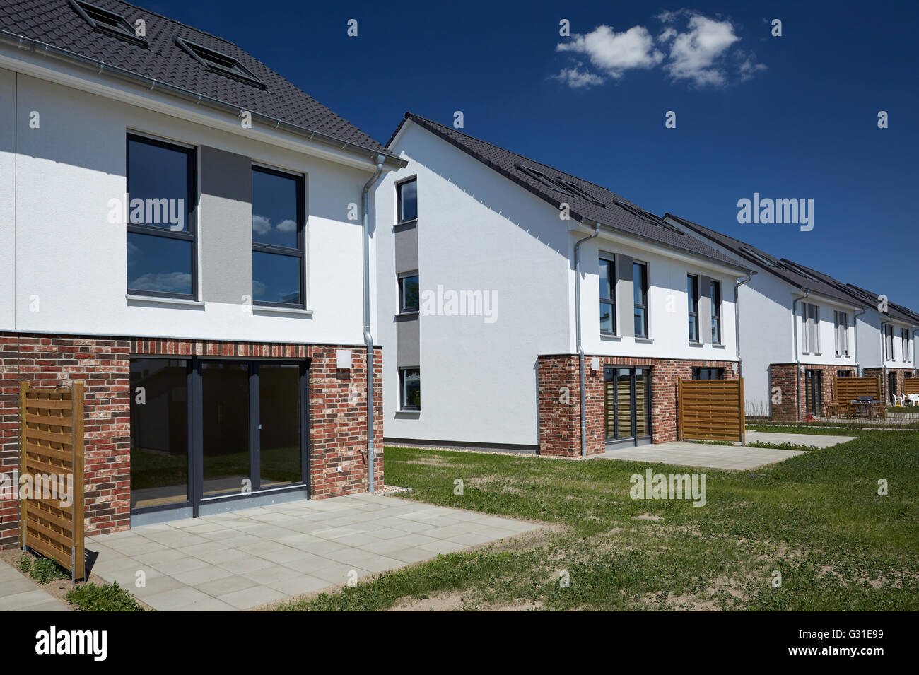 Berlin, Germany, housing development in Berlin-Lichtenberg Stock Photo ...