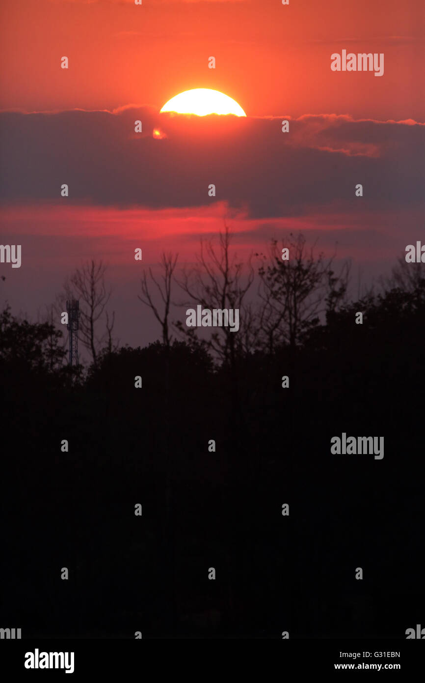 German sunset painting hi-res stock photography and images - Alamy