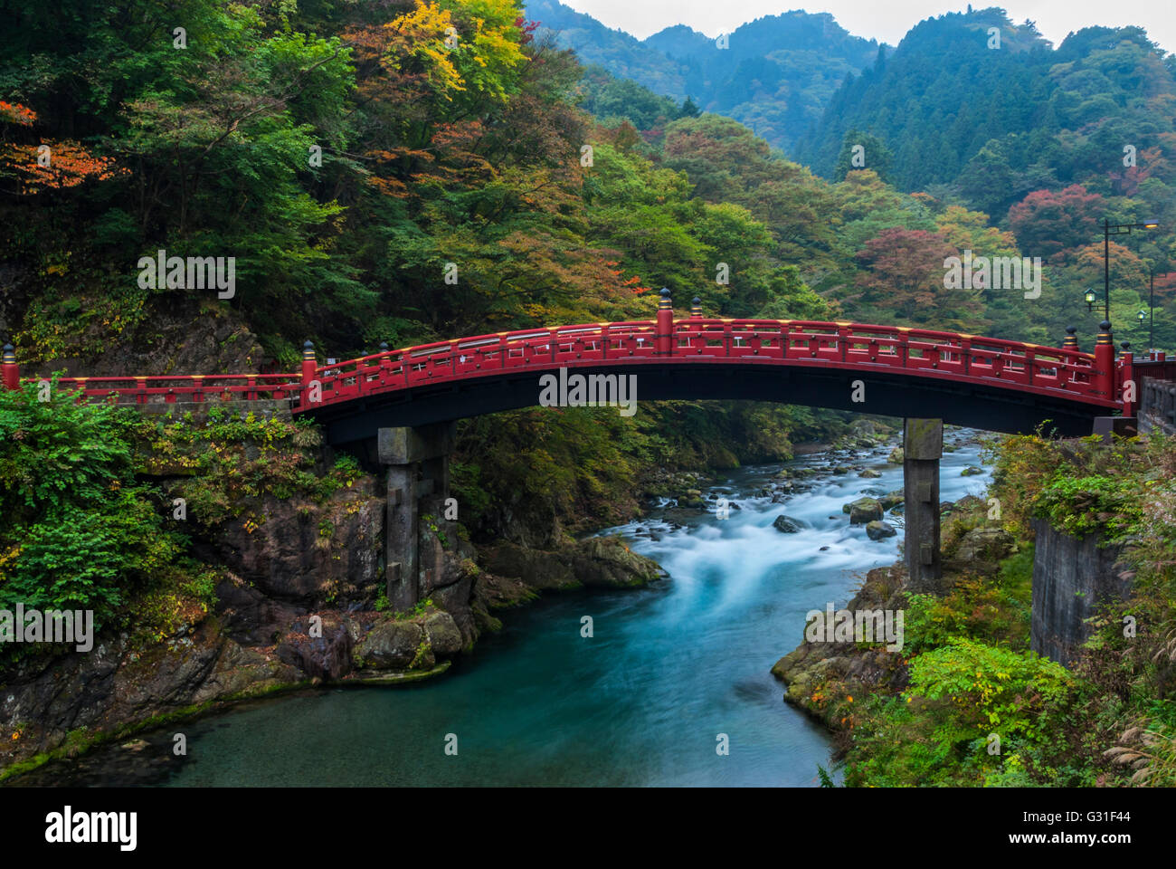 Shinkyo Bridge, Nikko, Japan Stock Photo - Alamy