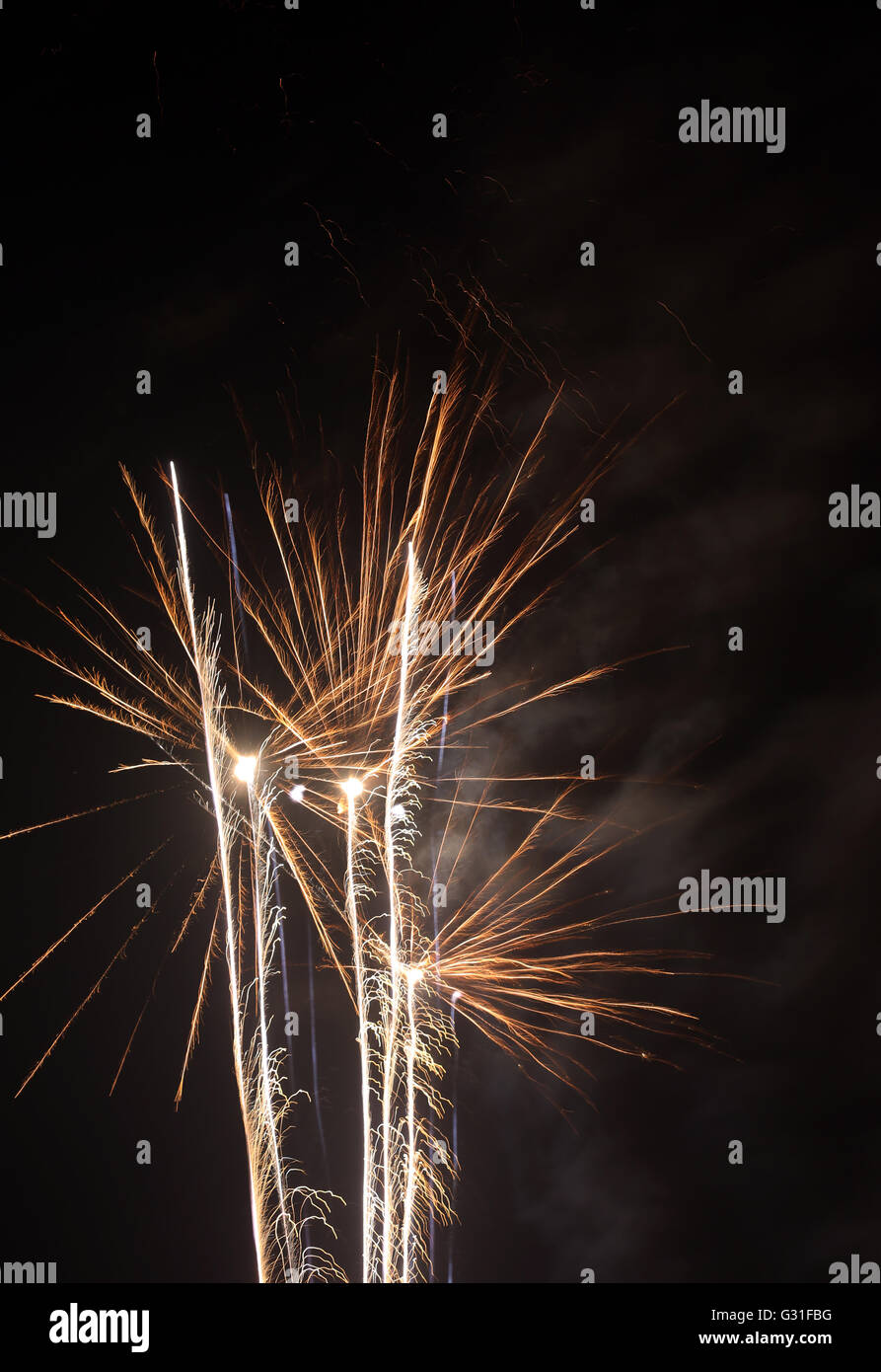 Berlin, Germany, fireworks Stock Photo - Alamy