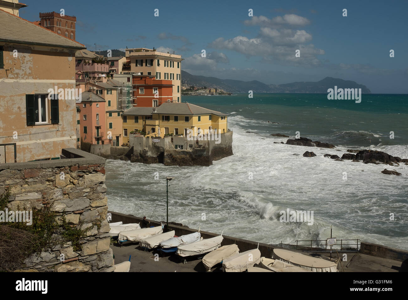 Boccadasse hi-res stock photography and images - Alamy