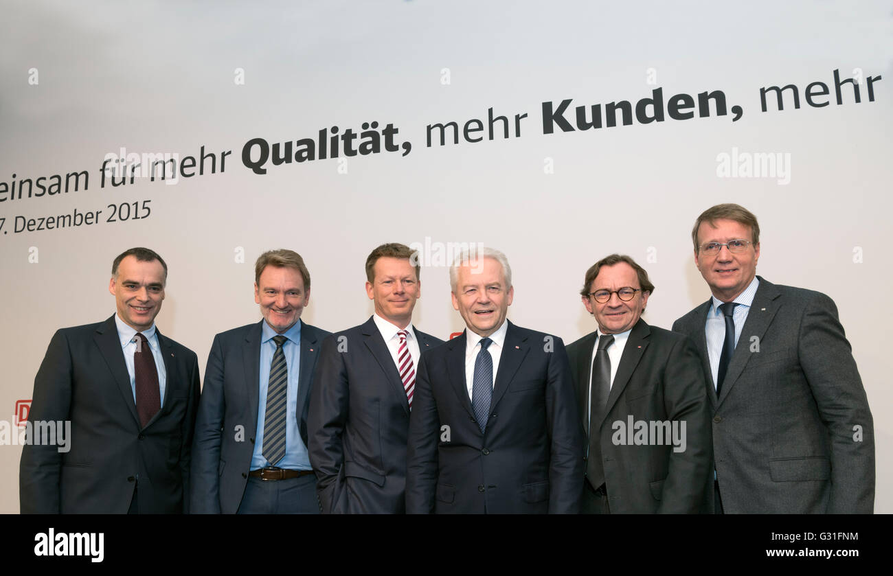 Berlin, Germany, CEO of Deutsche Bahn Stock Photo - Alamy