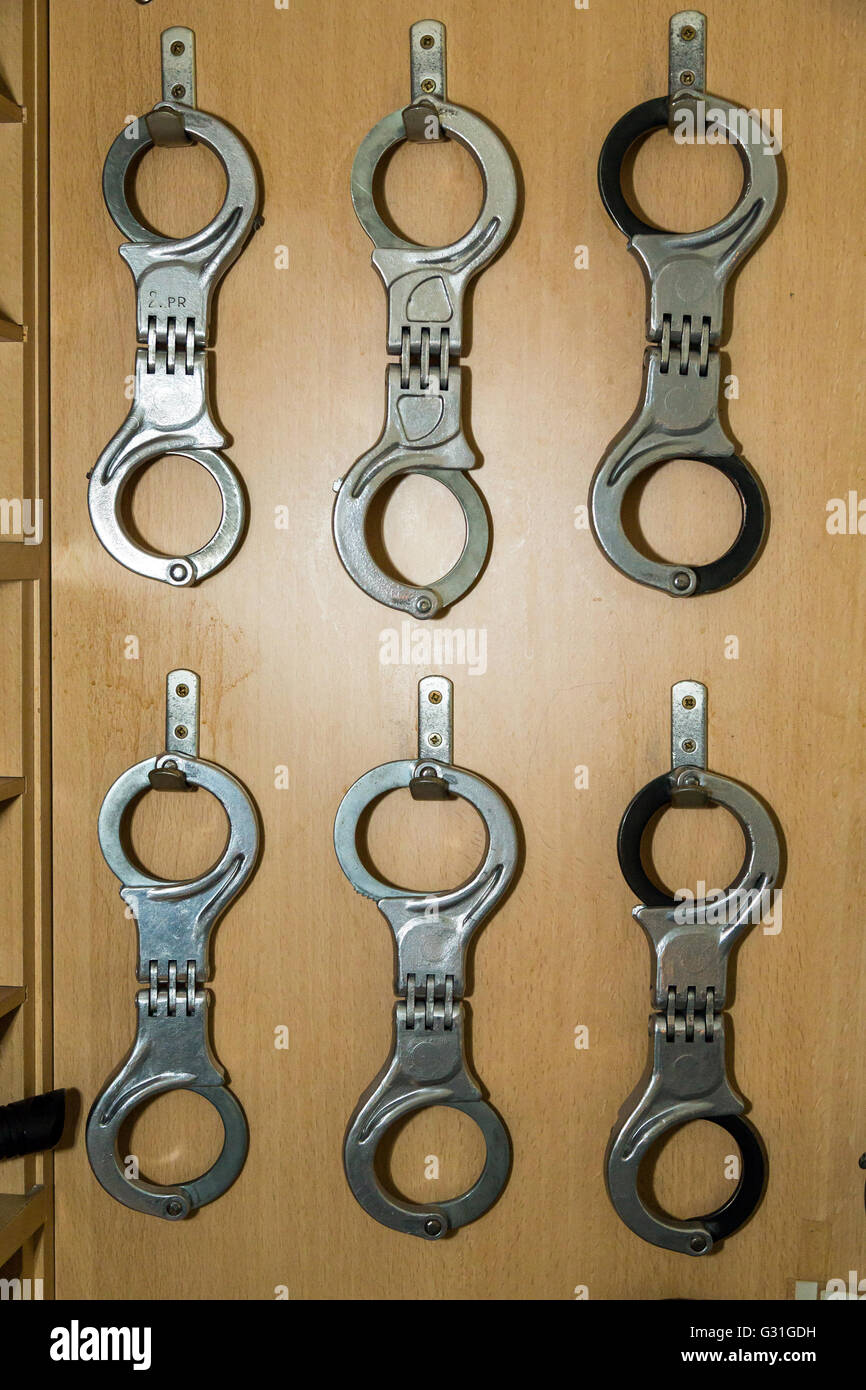 Bremen, Germany, Bremen police department in handcuffs Stock Photo - Alamy