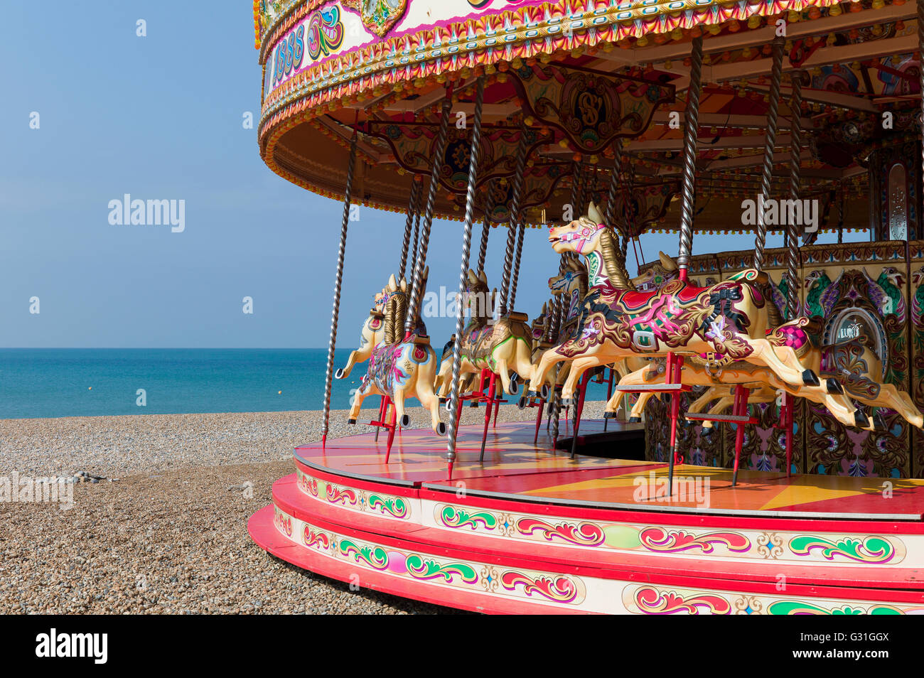 seaside carousel, Brighton Stock Photo - Alamy seaside carousel, Brighton Stock Photo - Alamy