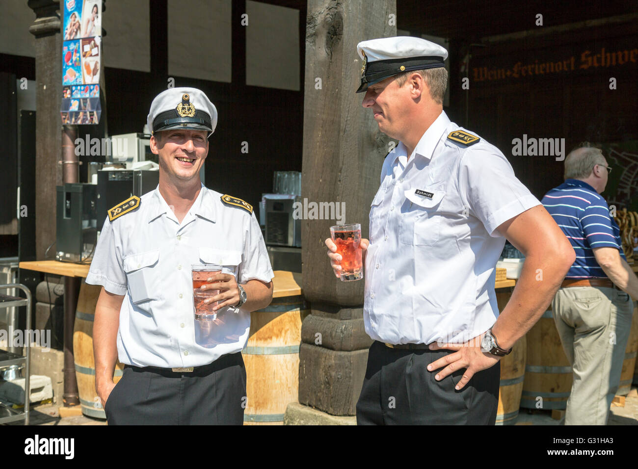 Schweigen-Rechtenbach, Germany, two Marines Stock Photo - Alamy