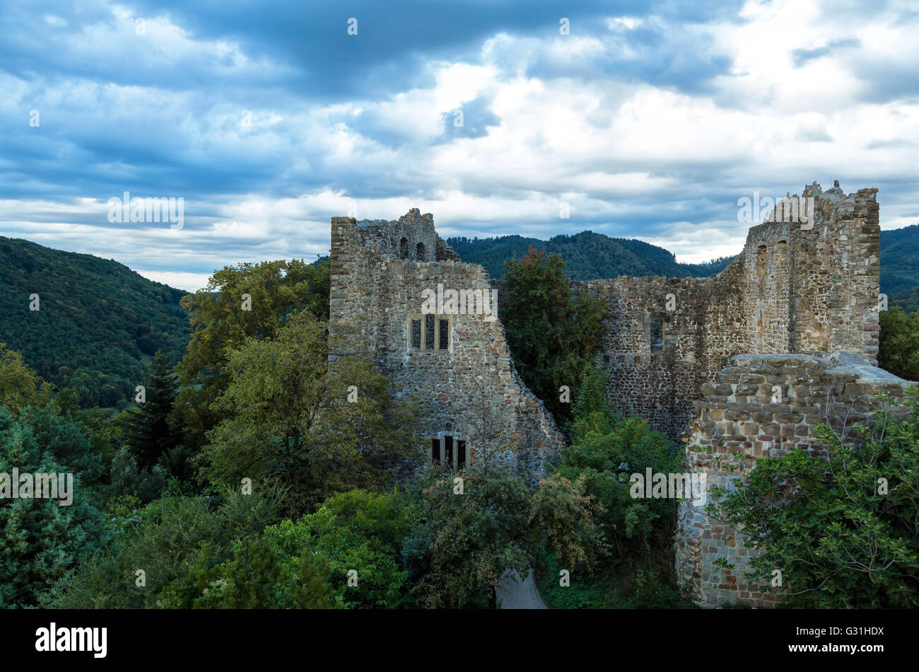 Badenweiler castle hi-res stock photography and images - Alamy