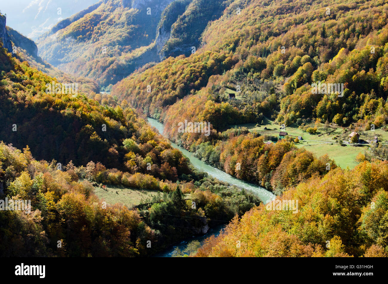 Tara river valley hi-res stock photography and images - Alamy