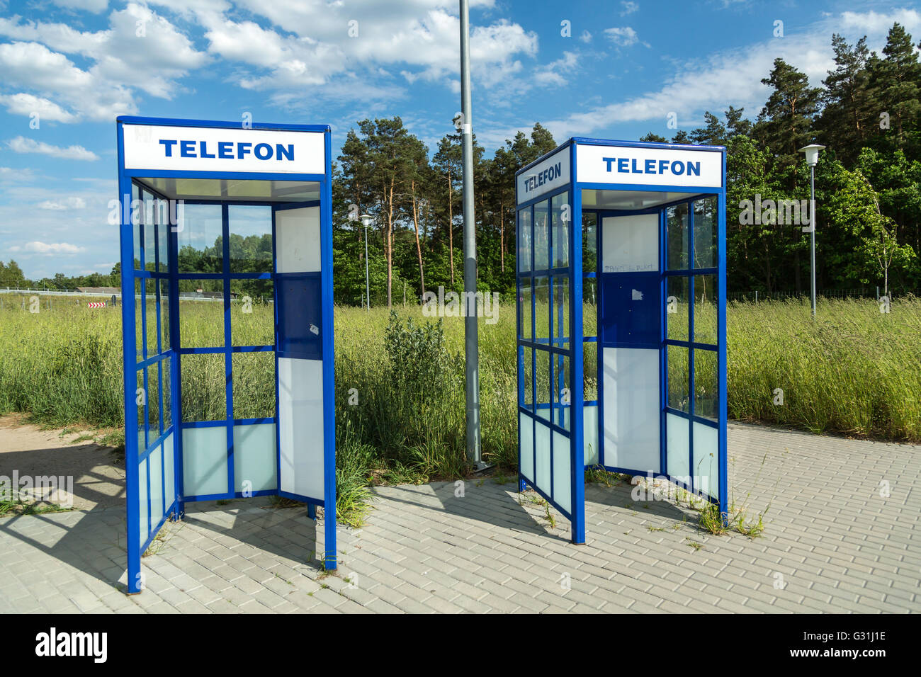Old phone booths hi-res stock photography and images - Alamy