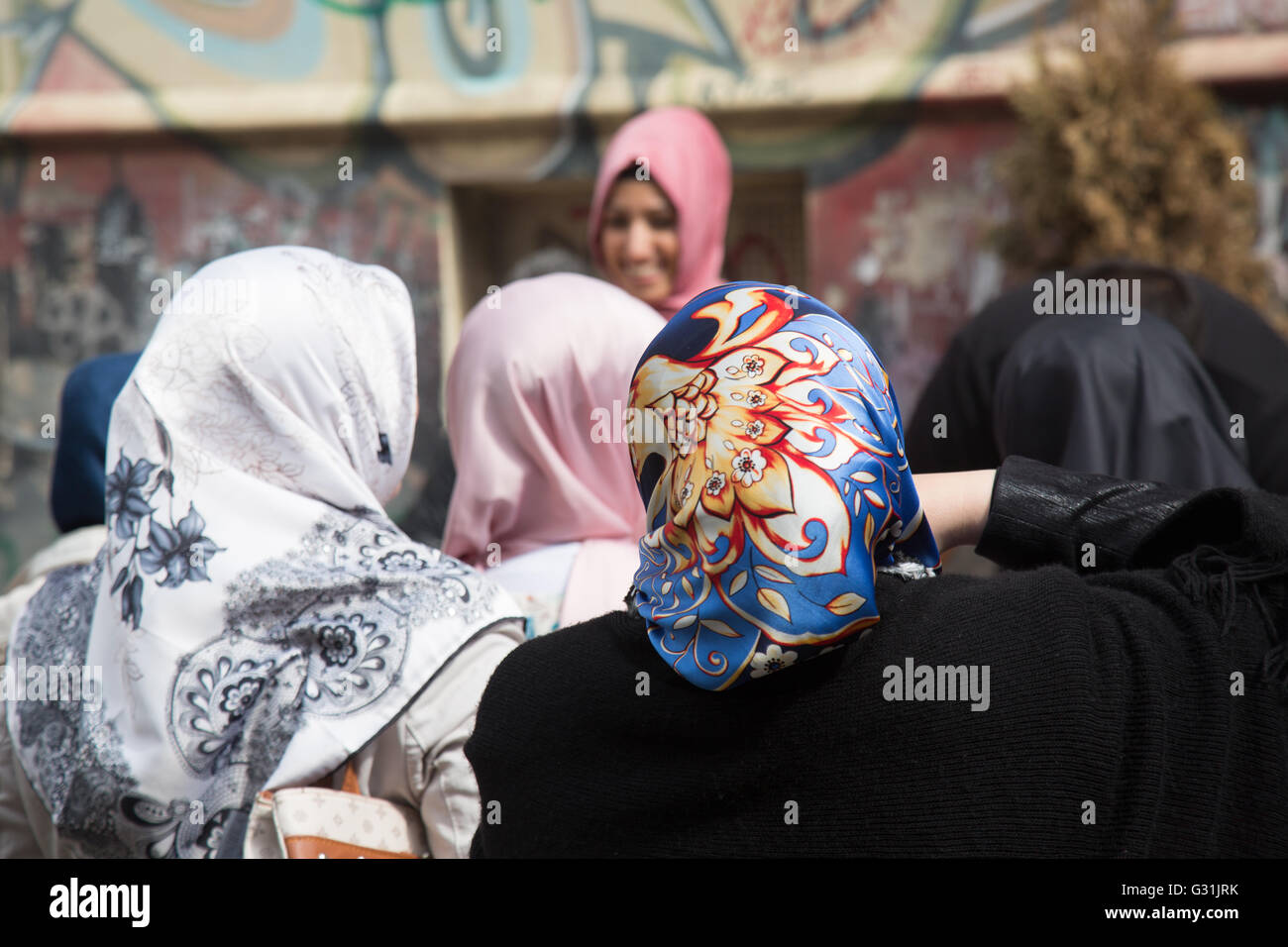 Berlin, Germany, Muslims in MyFest in Kreuzberg Stock Photo - Alamy
