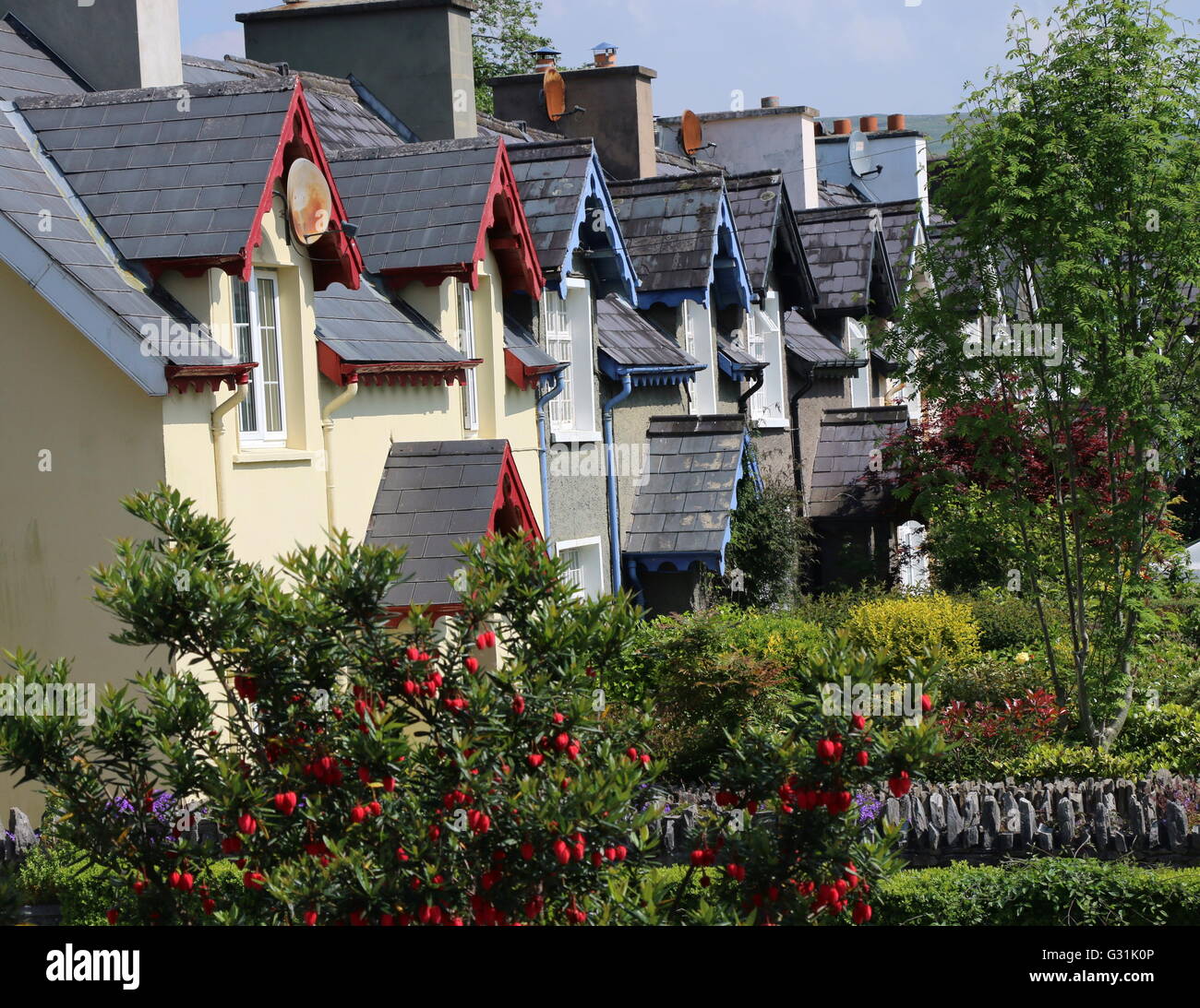 House gables victorian hi-res stock photography and images - Alamy