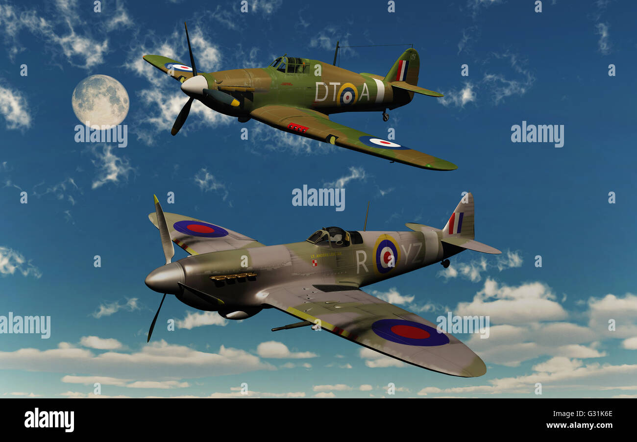 Aviation world war two fighters raf hi-res stock photography and images ...