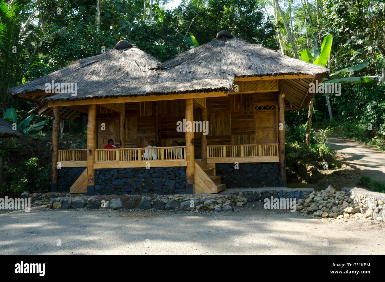 Kampung kuta - traditional Sundanese village Stock Photo - Alamy