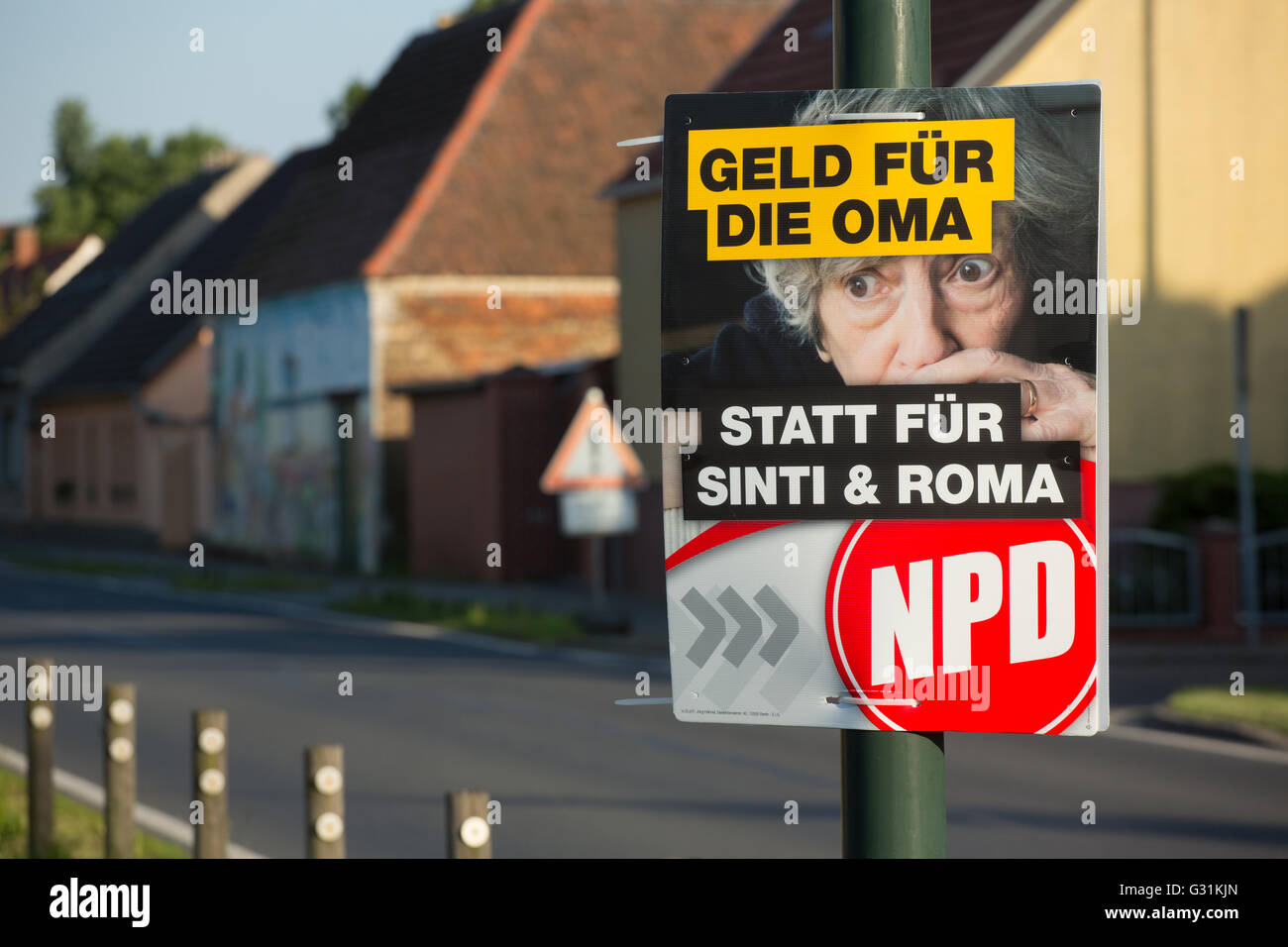 Npd slogan poster hi-res stock photography and images - Alamy