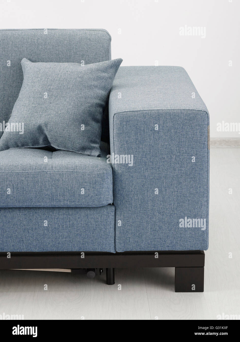 Sofa furniture isolated in room Stock Photo - Alamy