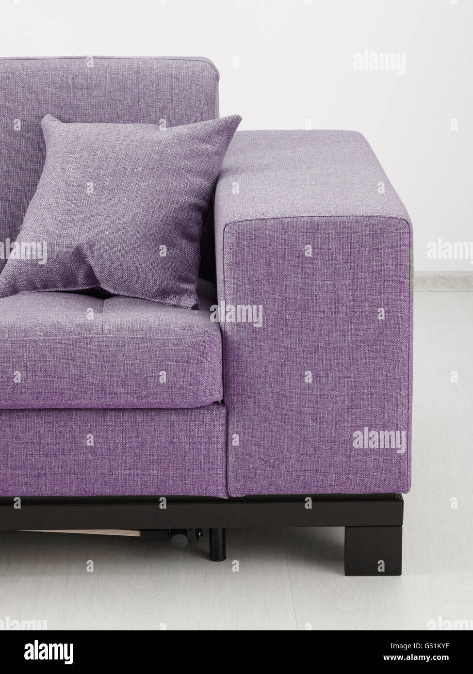 Sofa isolated in room Stock Photo - Alamy