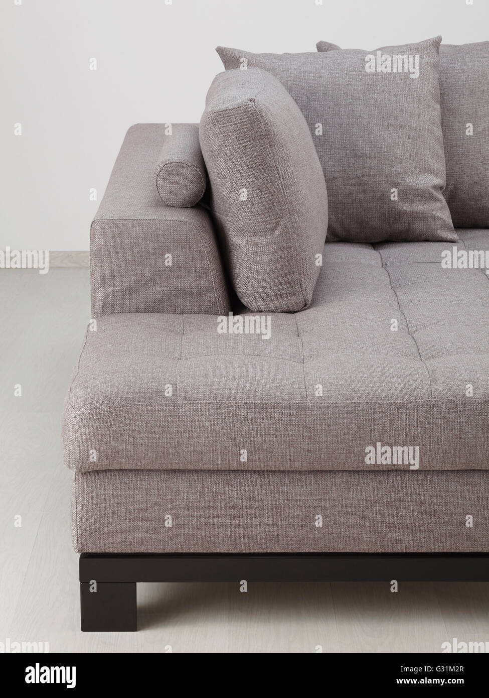 Sofa furniture isolated in room Stock Photo - Alamy