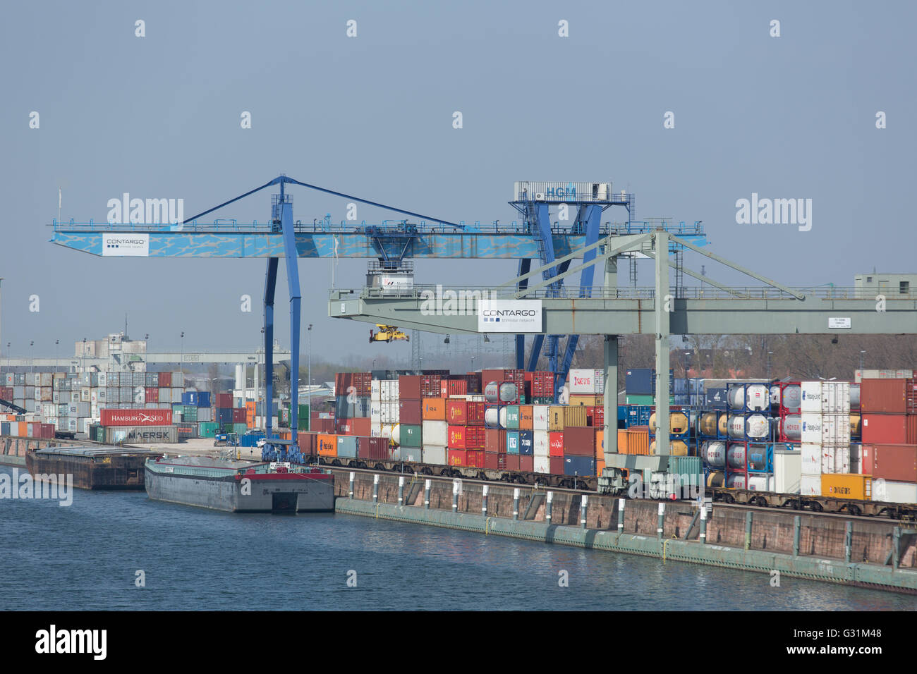 Harbor Mannheim High Resolution Stock Photography and Images - Alamy