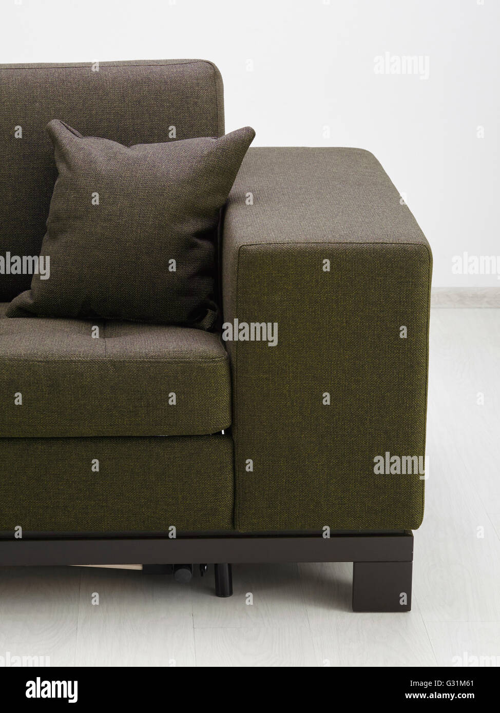Sofa isolated in room Stock Photo - Alamy