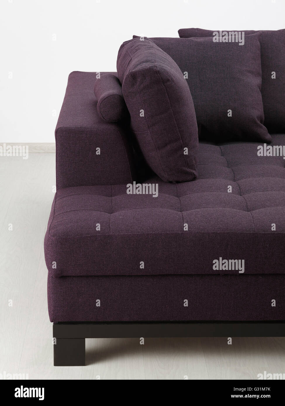 Sofa isolated in room Stock Photo - Alamy