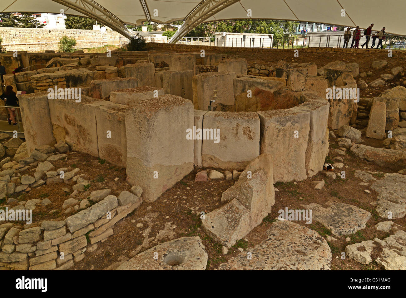 Tarxien Temples, Malta Stock Photo - Alamy