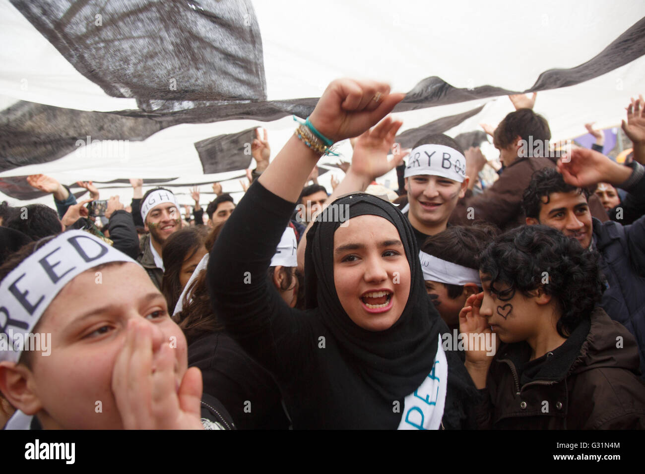 Fled hi-res stock photography and images - Alamy