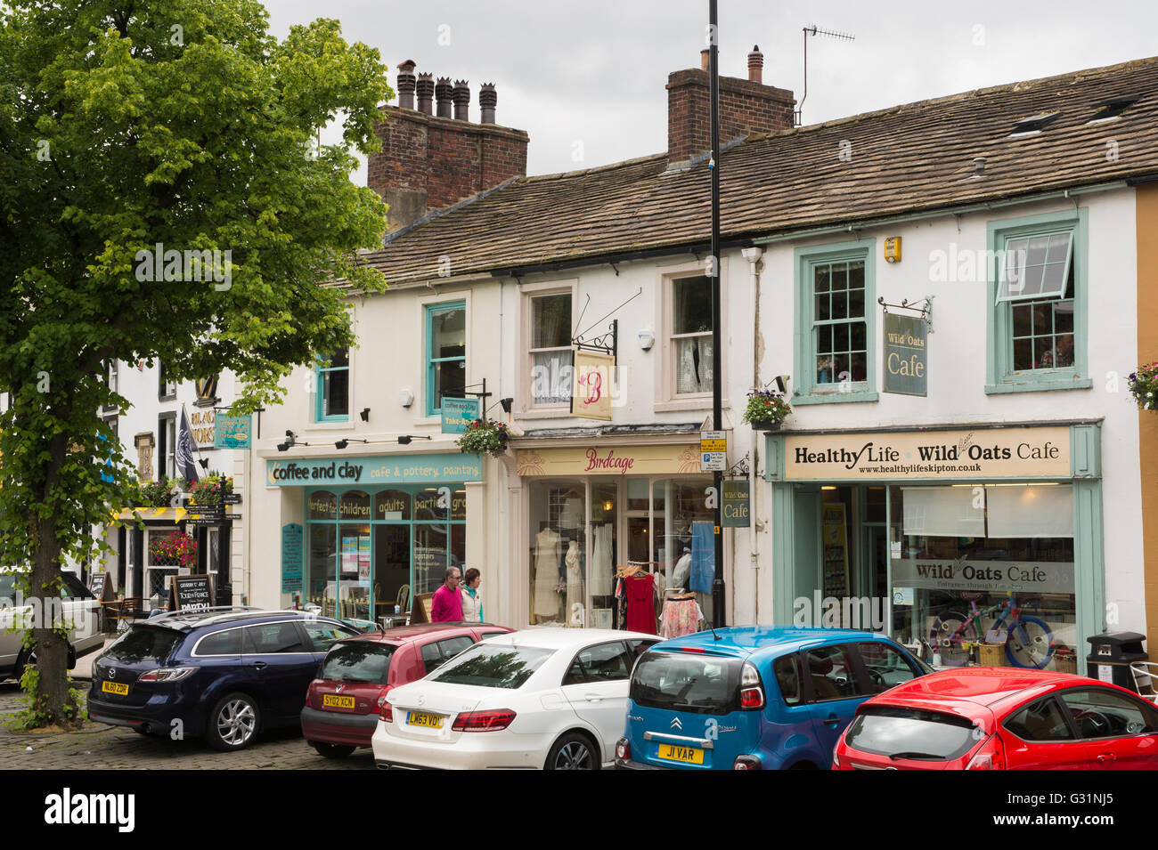 Skipton Town Centre Stock Photos & Skipton Town Centre Stock Images - Alamy