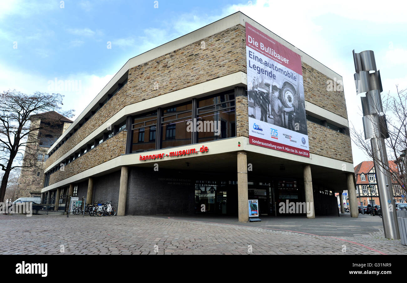 Hannover, Germany, Historical Museum at Hohen Ufer Stock Photo - Alamy