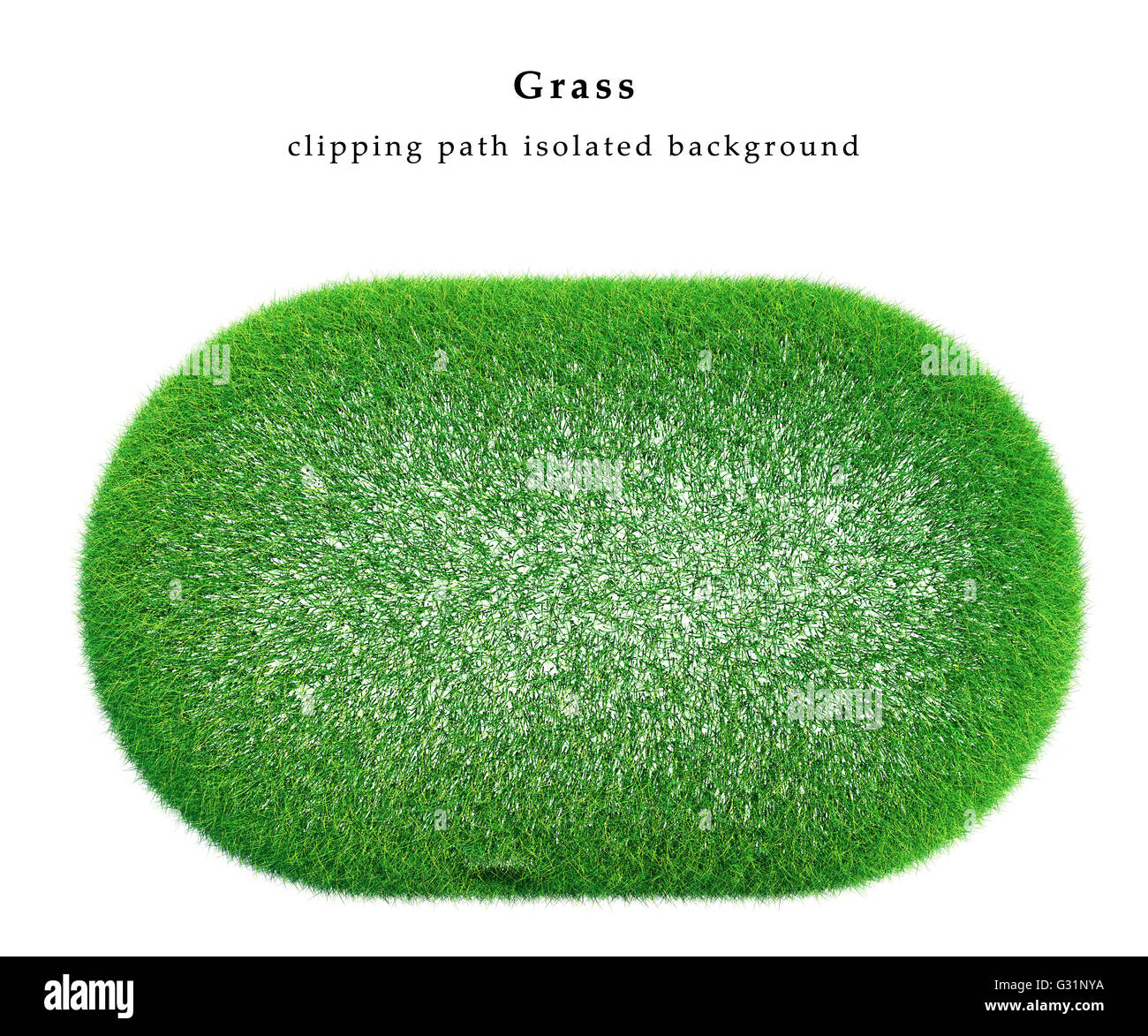 Grass with clipping path hi-res stock photography and images - Alamy