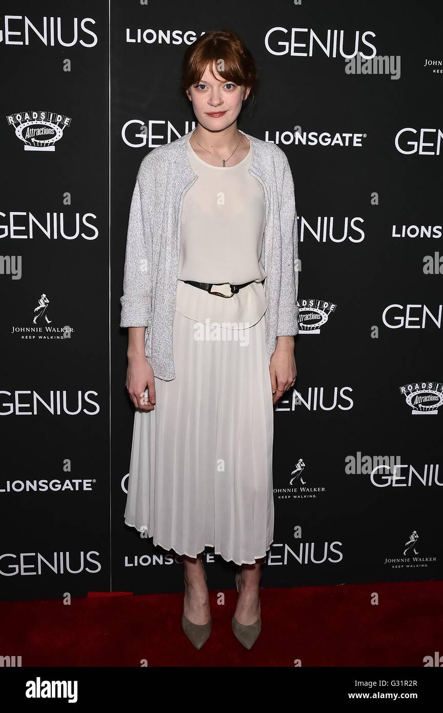 New York, NY, USA. 5th June, 2016. Colby Minifie at arrivals for GENIUS ...