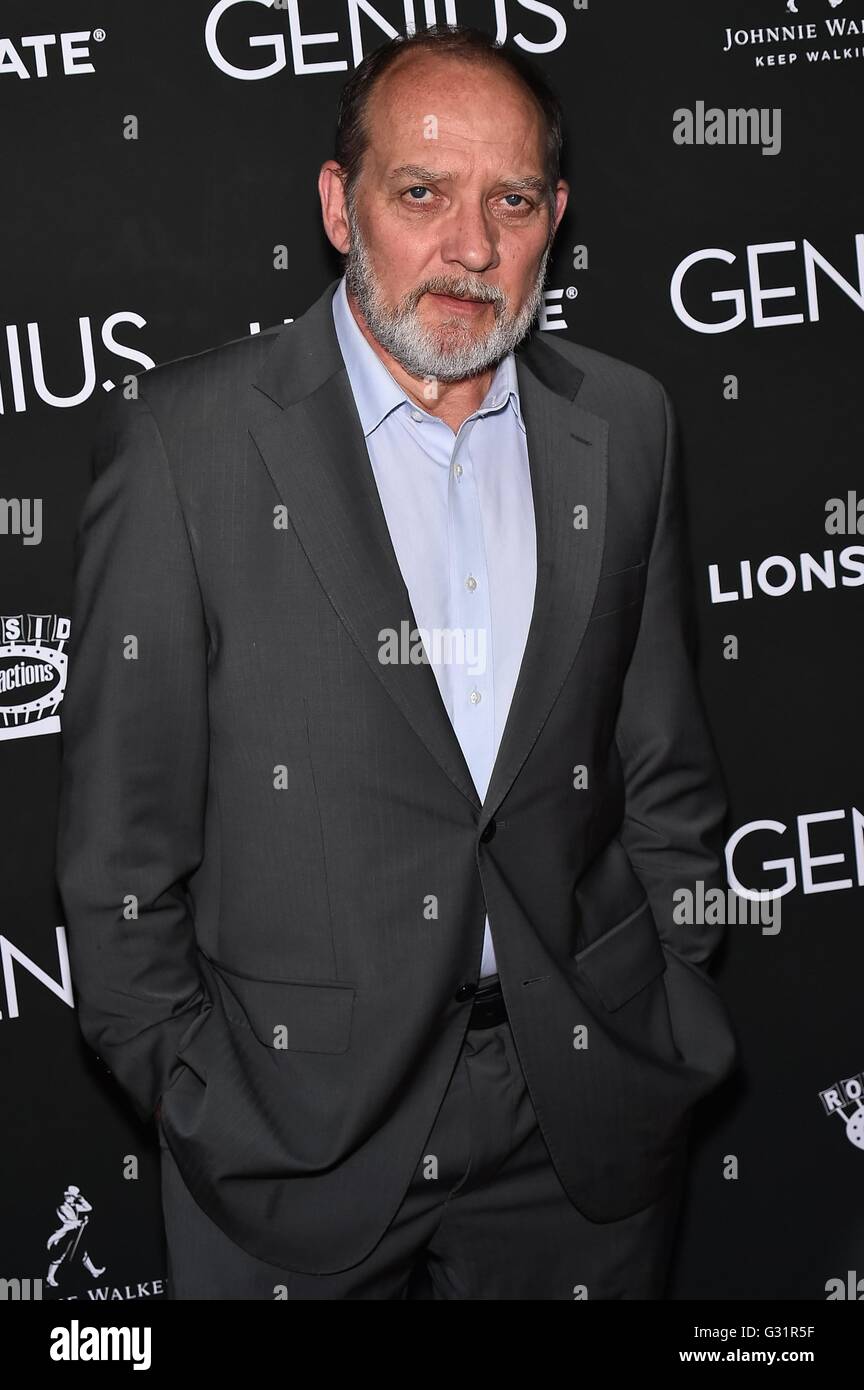 New York, NY, USA. 5th June, 2016. Zach Grenier at arrivals for GENIUS ...