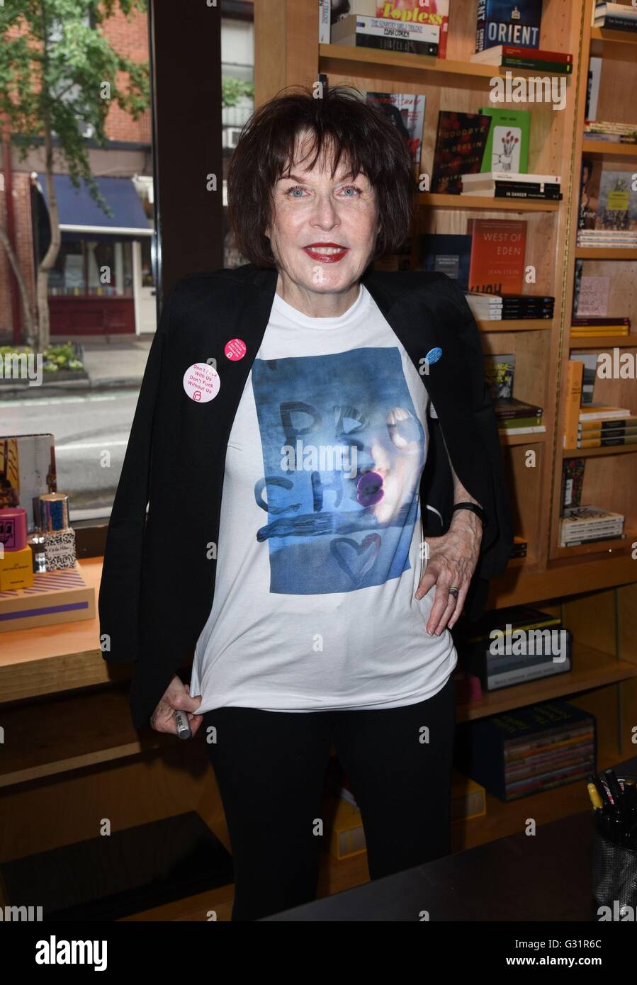New York, NY, USA. 5th June, 2016. Marilyn Minter at in-store ...