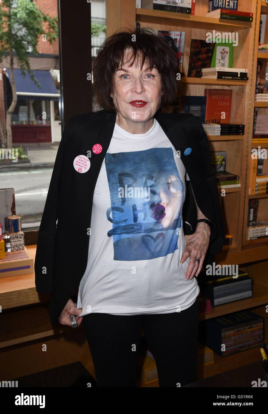 New York, NY, USA. 5th June, 2016. Marilyn Minter at in-store ...
