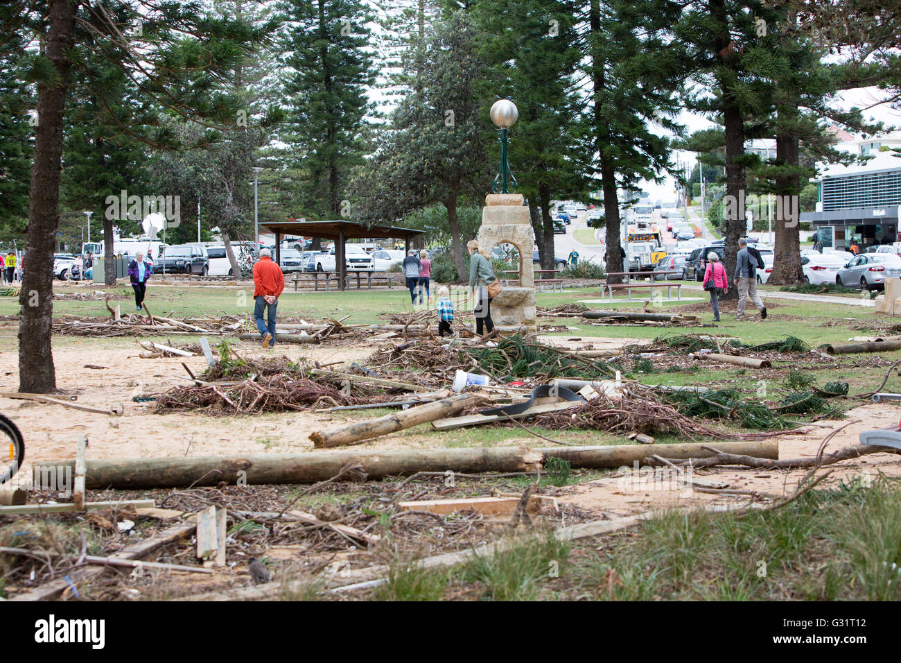 Storm damage collaroy beach hi-res stock photography and images - Alamy