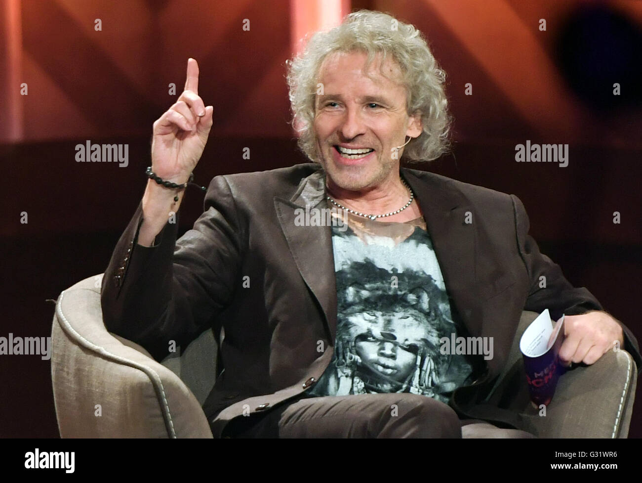 Berlin, Germany. 05th June, 2016. Entertainer Thomas Gottschalk hosts ...