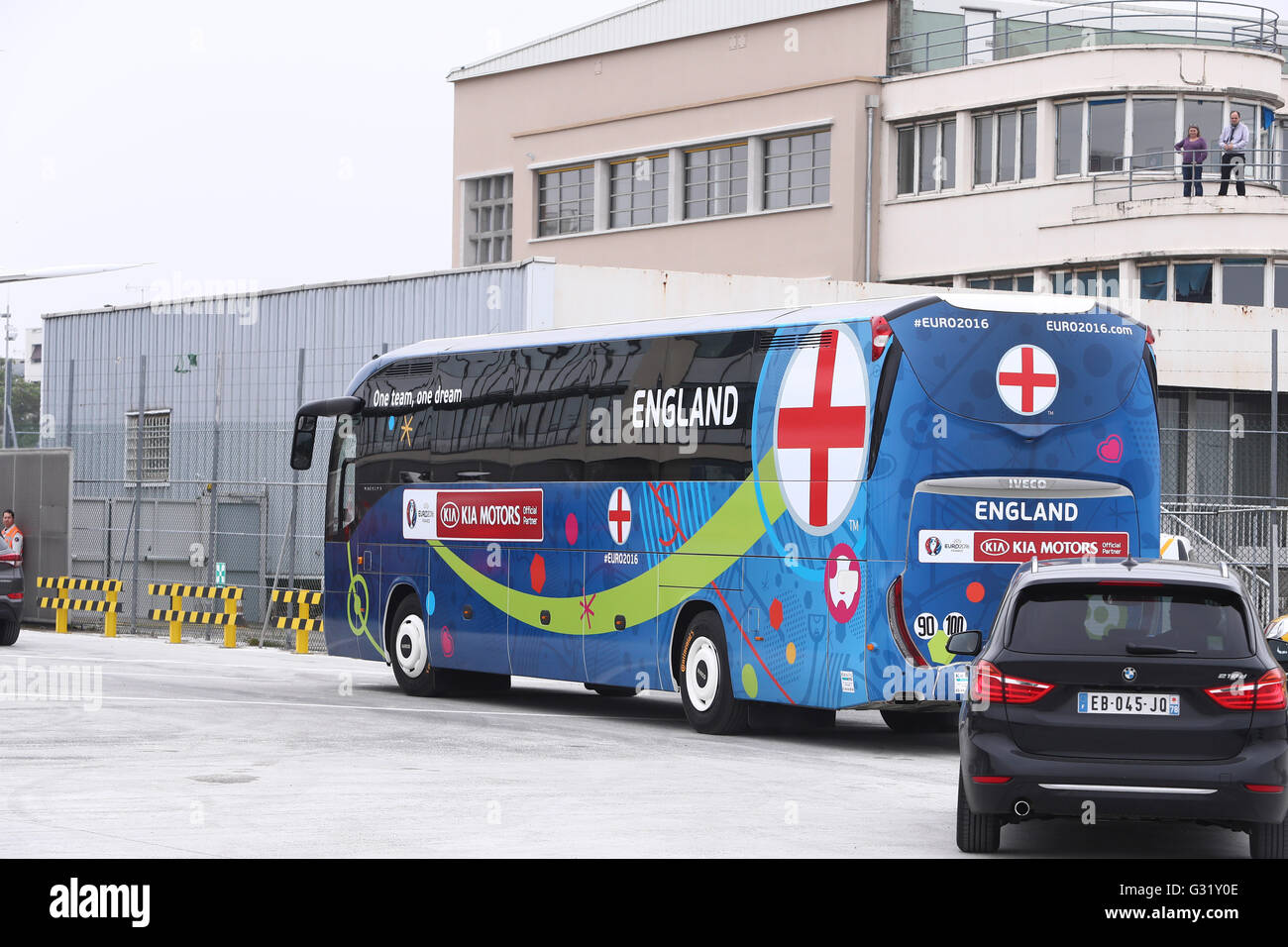 Paris, France. 6th June, 2016. The England national mens football team ...