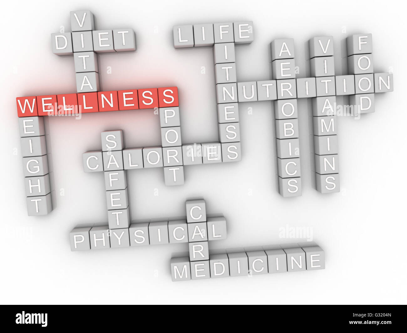 Wellness word hi-res stock photography and images - Alamy