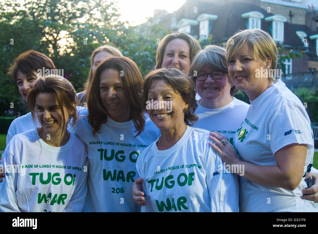 Westminster, London, June 6th 2016. Women MPs pose for a picture before ...