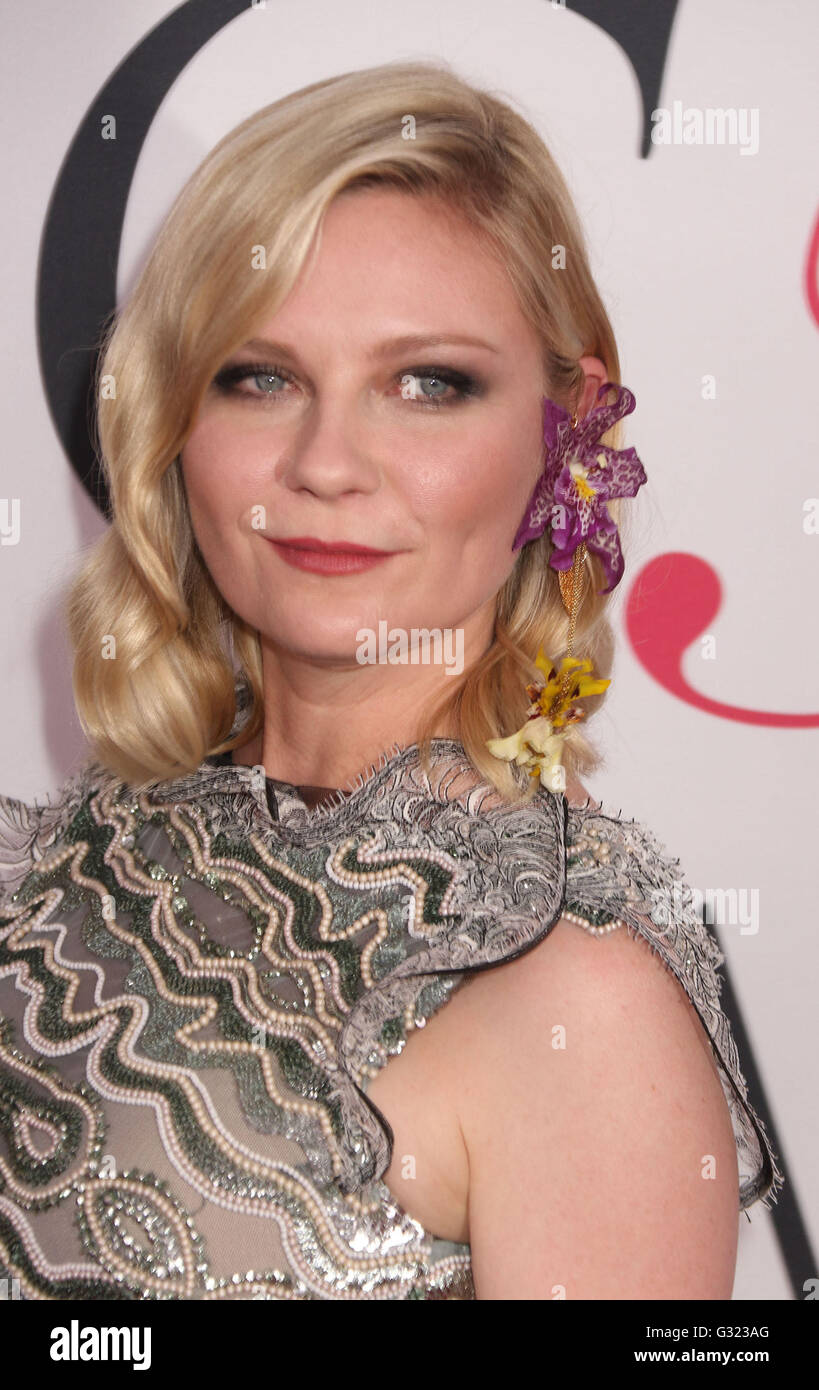 New York, New York, USA. 6th June, 2016. Actress KIRSTEN DUNST attends ...