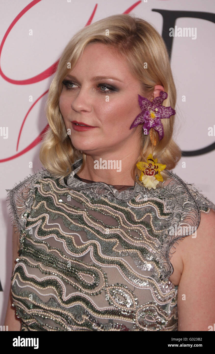 New York, New York, USA. 6th June, 2016. Actress KIRSTEN DUNST attends ...