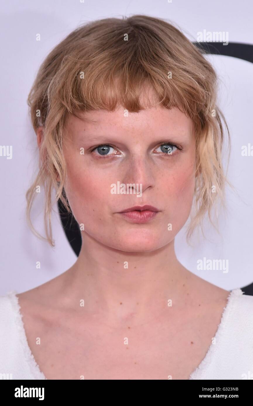 Hanne Gaby at arrivals for 2016 CFDA Fashion Awards, Hammerstein ...